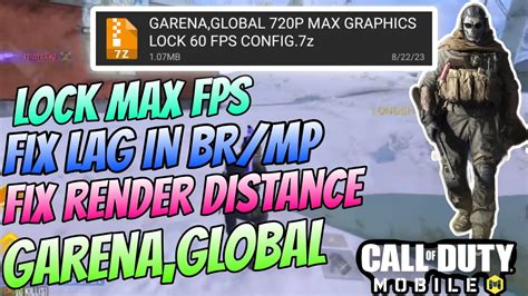 How To LOCK 60 FPSin Call Of Duty Mobile SEASON 7 Il Codm I Max Fps YouTube
