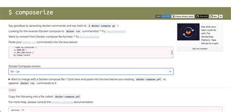 将 Docker Run 转换成 Docker Compose 的 3 个小工具 Tyooe
