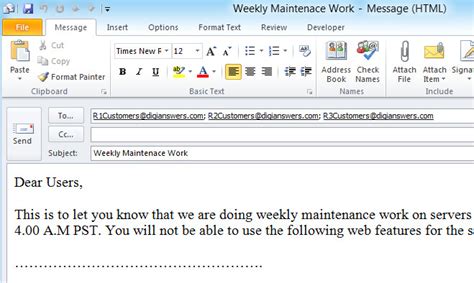 Create Email Template Outlook 2007 How To Create Email Templates In Microsoft Outlook