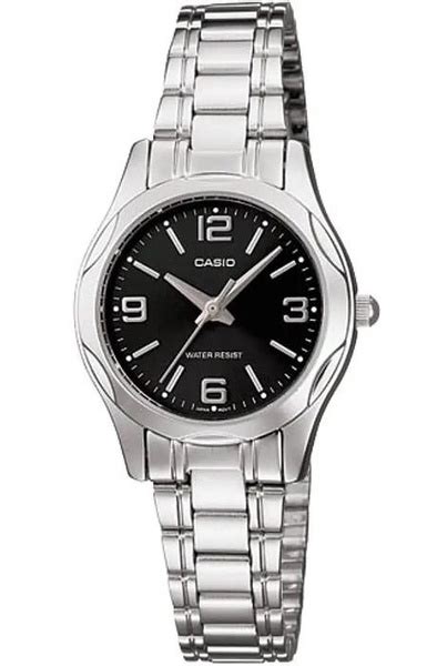 Кварцевые женские наручные часы Casio Collection Ltp 1275d 1a на металлическом браслете купить