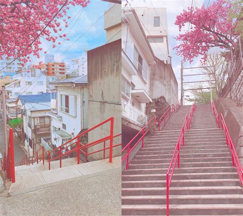Kimi No Na Wa Your Name The Iconic Staircase At Suga Shrine In Yotsuya Where Mitsuha And Taki