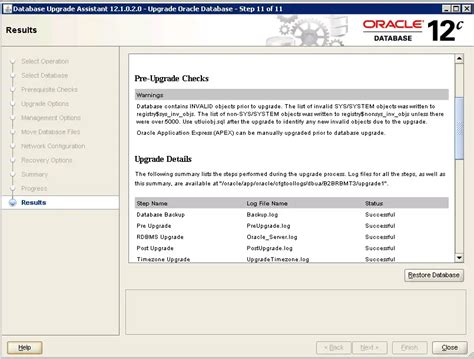 Upgrade Database From 11g To 12c Using Dbua Dbaclass
