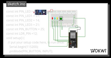 Exam Wokwi Esp32 Stm32 Arduino Simulator
