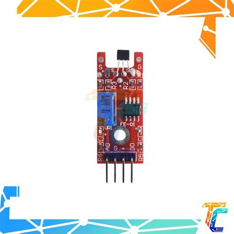 Hall Sensors Module 3144e 4pin Hall Switch Speed Magnetic Swiches Speed Counting Sensor Module