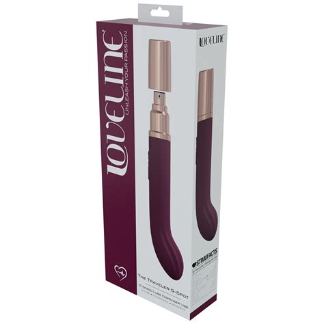 Loveline Traveler G Spot Rechargeable Burgundy Saras Secret