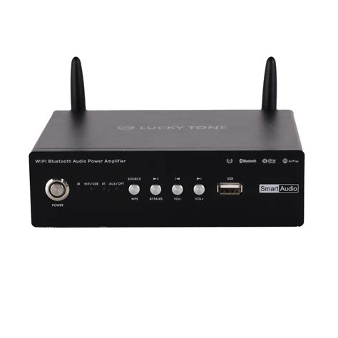 Channel WiFi Bluetooth Audio Power Amplifier With X W Stereo Speaker Outputs China