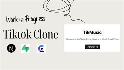 Tikmusic Tiktok Clone Next Js Clerk Supabase Work In Progress
