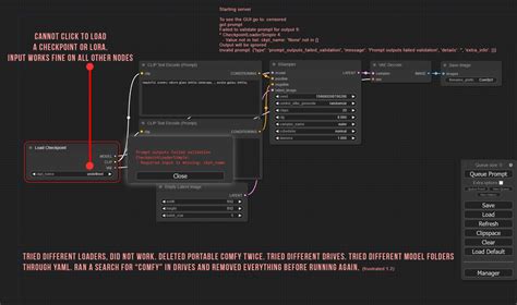 Cant Chooseselect A Checkpointmodel Or Lora In Comfyui R