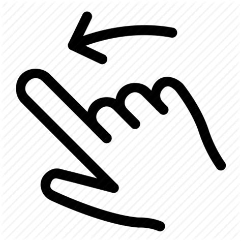 Swipe Icon Png Free Icons Library