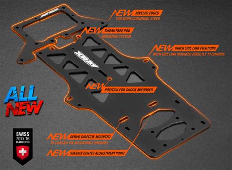 Red RC Xray X Th Scale Chassis Red RC Xray X Th Scale Chassis