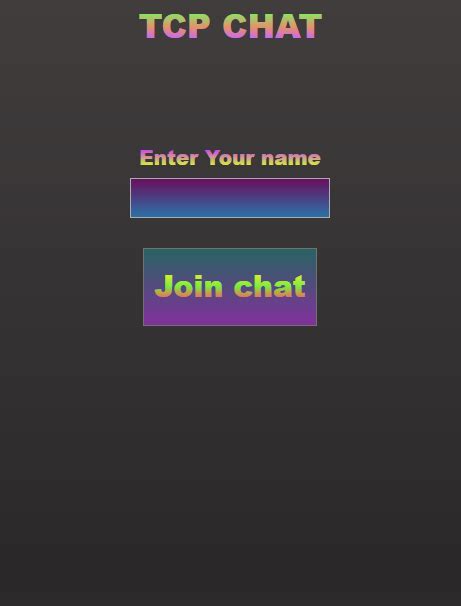 GitHub AnnatarTheGreat TCP Chat Virtual Chat Based On TCP IP With