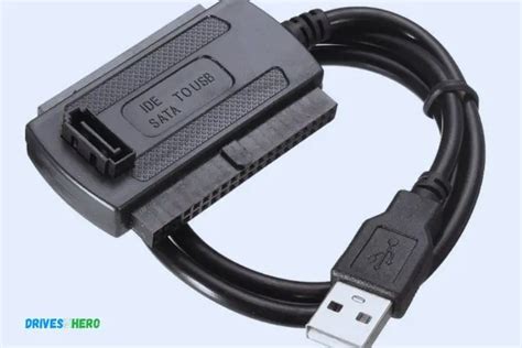 Usb 2 0 To Sata Ide Cable Not Recognized Troubleshooting