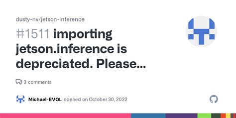 Importing Ference Is Depreciated Please Import Jetson