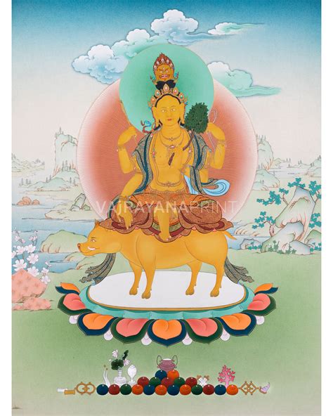 Marichi Devi Print Radiant Goddess Of Dawn Canvas Wall Decor
