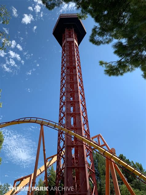 Sky Tower At Six Flags Magic Mountain Theme Park Archive