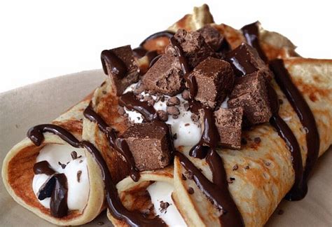 Double Chocolate Protein Crepes Protein Treats Protein Powder