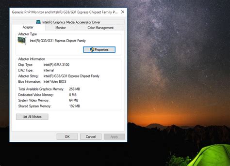 Query In Dedicated Video Card Memory In Windows 10 Microsoft Community