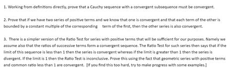 solved 1 ﻿working from definitions directly prove that a
