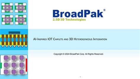 Ai Inspired Iot Chiplets And 3d Heterogeneous Integration Pdf