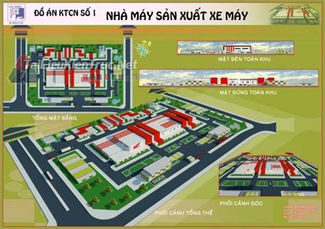 Đồ án công nghiệp nhà máy sản xuất xe máy Lê Hữu Thịnh MS Công nghiệp Kiến trúc Kiến trúc sư