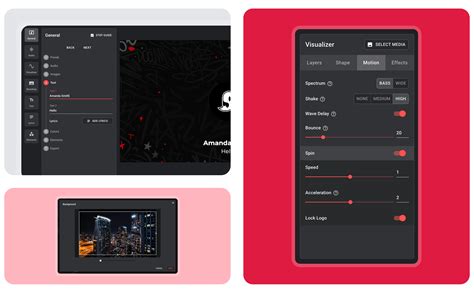 Scalable Web Platform For Creating Music Visualizers And Lyric Videos