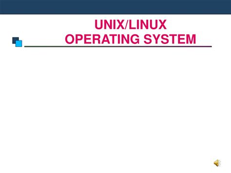 Ppt Unix And Linux Overview History Structure Installation