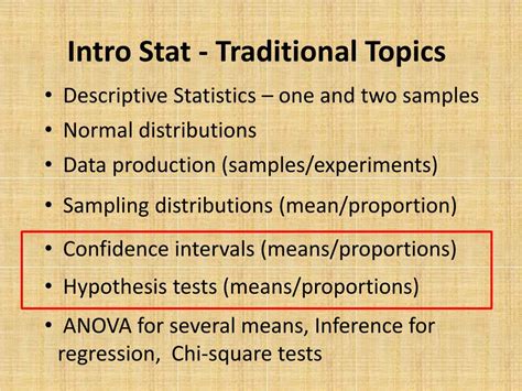 Ppt Using Bootstrapping And Randomization To Introduce Statistical Inference Powerpoint