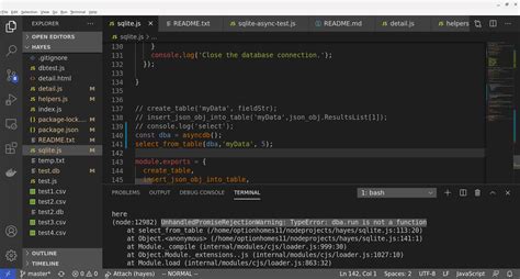 Javascript Unhandledpromiserejectionwarning Typeerror N Is