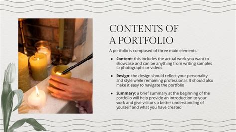 Hand Crafted Scented Candles Portfolio Google Slides