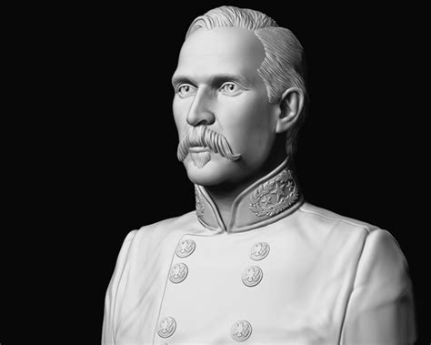 General Henry Heth Bust Sculpture 3d Model 3d Printable Cgtrader