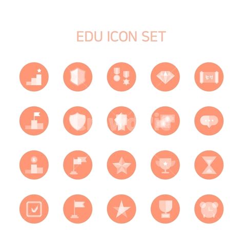 교육아이콘 학교 공부 메달 트로피 사진이미지일러스트캘리그라피 Mango Jo작가