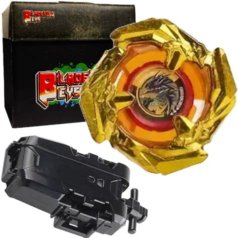 Bladeking Beys String Launcher Set Bx Gold 00 00 Cobalt Drake 4 60f String Launcher Toy