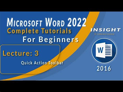 word 2022 toolbars
