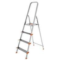 Scala Alluminio 4 Gradini Slim EN131 Effe Gfstore Com