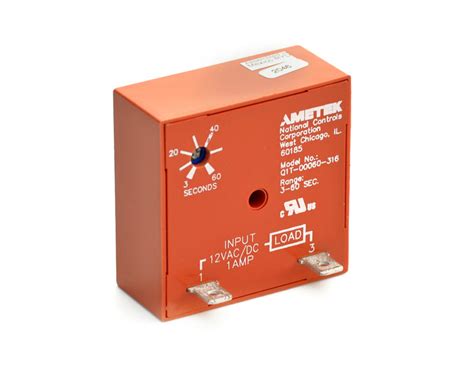 Ncc Time Delay Relay Function Delay On Make Time Range 3 To 60