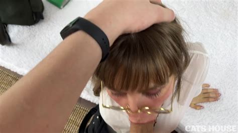 Adorable Schoolgirl Gives A Succulent Blow Job For Homework Adorable Schoolgirl Gives A Succulent Blow Job For Homework