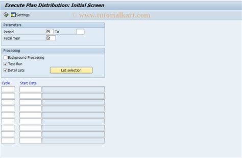 KSVB SAP Tcode Execute Plan Distribution KSVB SAP Tcode Execute Plan Distribution