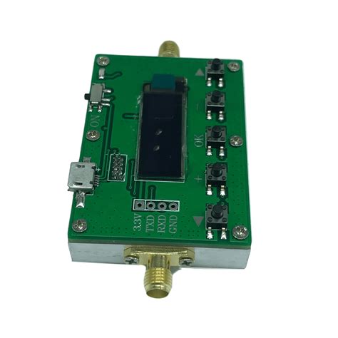 6g Digital Controlled Attenuator 30db Step 025db Oled Display Cnc Shell