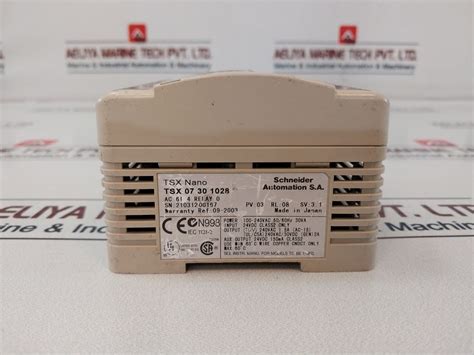 Telemecanique Schneider Automation Tsx 07 30 1028 Modicon Tsx Nano Module Aeliya Marine