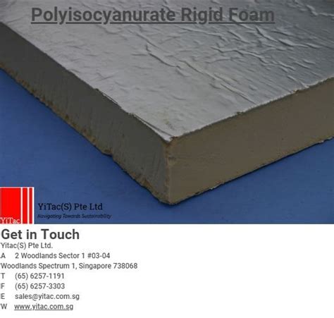 Polyisocyanurate Rigid Foam Foam Insulation Board Rigid Foam Board Insulation Foam