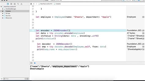 New Feature In Swift 4 Json Parsing With Codingkey Part 4 Youtube