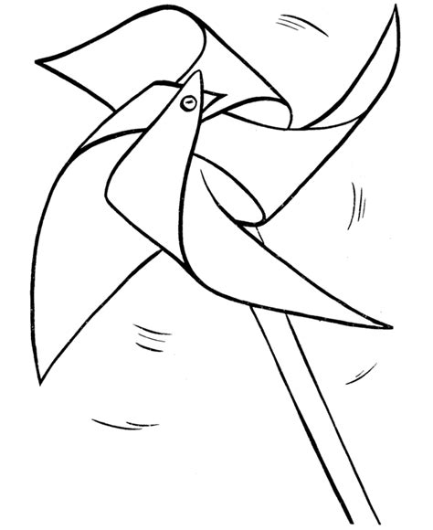 Pinwheel Coloring Page Pinwheel Template Printable Coloring Templates
