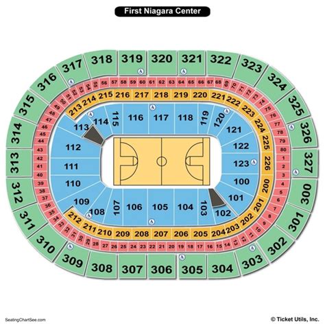 Keybank Center Buffalo Seating Chart Center Seating Chart