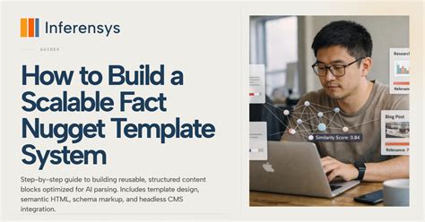 How To Build A Scalable Fact Nugget Template System Inference Systems