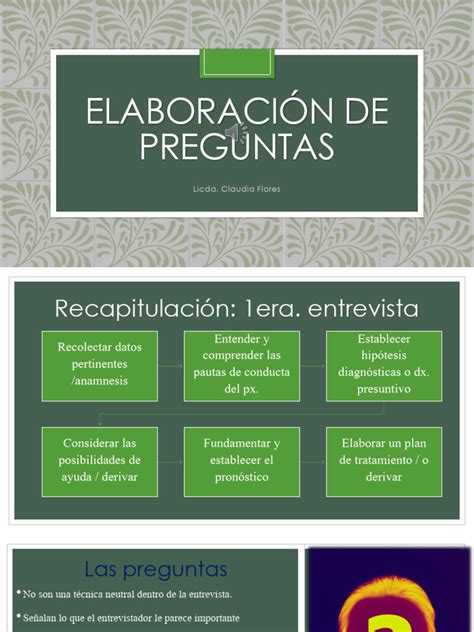 Elaboración De Preguntas Pdf