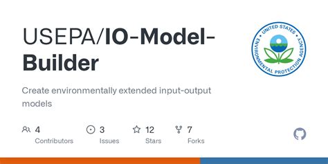 Github Usepaio Model Builder Create Environmentally Extended Input