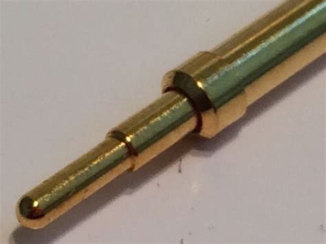 INGUN GKS SPRING LOADED PIN TEST POINT GOLD PROBE X Fbb EBay