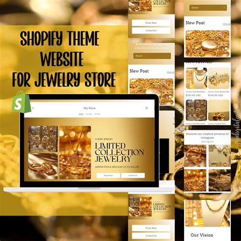 Jewelry Store Shopify Theme Shopify Shopify Setup Shopify Templates Shopify Themes Shopify