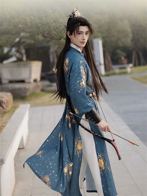 Male Traditional Hanfu Men And Unisex Chinese Fashion Tang Dynasty