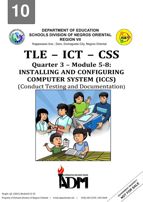 V3 Tle Ict Css 10 Q3 Iccs Week 5 8 10 Tle Ict Css Quarter 3